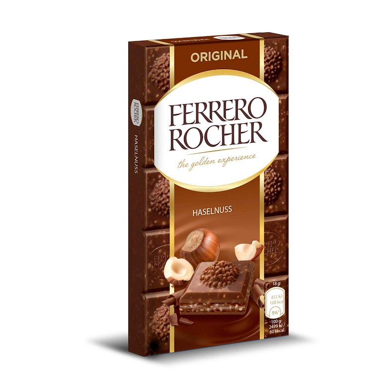 Rocher cokolada mlecna 90g