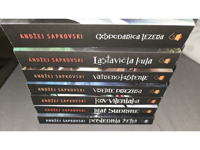 Andžej Sapkovaki, Saga o vešcu 1-7 komplet