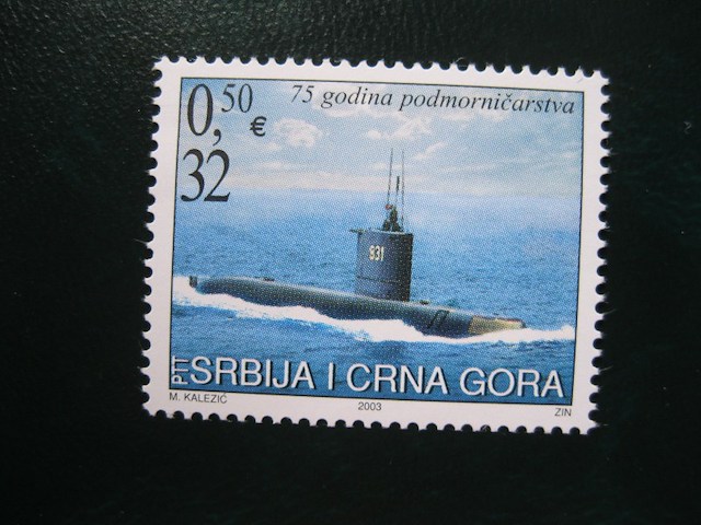 SCG 2003., 75 g podmorničarstva, Š-3950