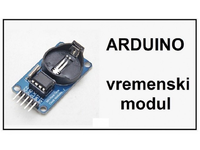 Vremenski modul RTC DS1302