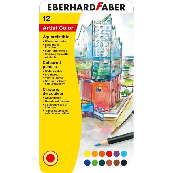 Eberhard Faber EF BOJE DRVENE 1/12 ARTIST COLOR 516013