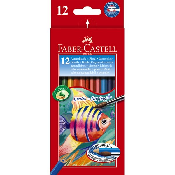 Faber-Castell FC BOJICE DRVENE 1/12 FISH 114413