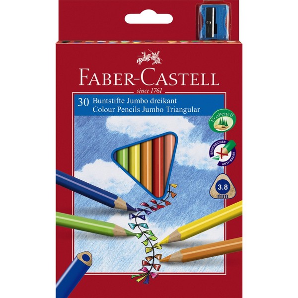 Faber-Castell FC BOJICE DRVENE 1/30 TRIANGULAR JUNIOR 116530