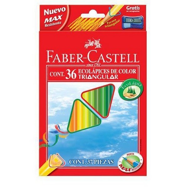 Faber-Castell FC BOJICE DRVENE 1/36 ECO TRIANGULAR + REZAC