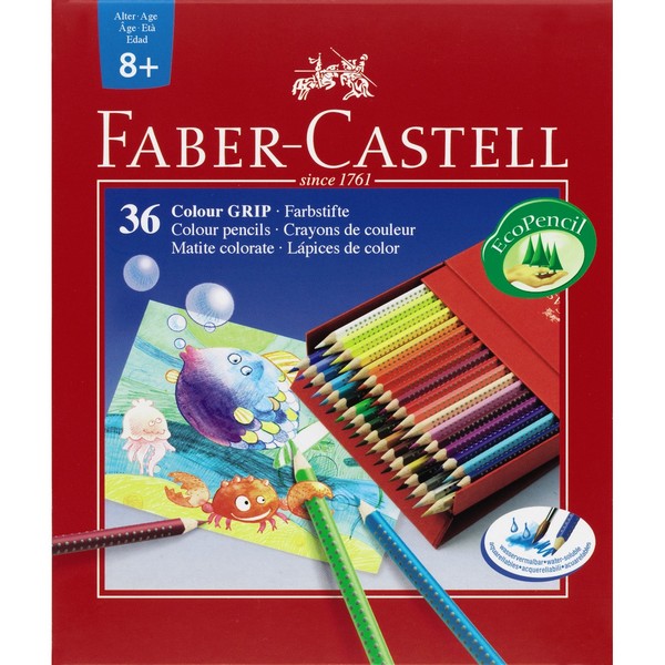 Faber-Castell FC BOJICE DRVENE 1/36 GRIP 112436