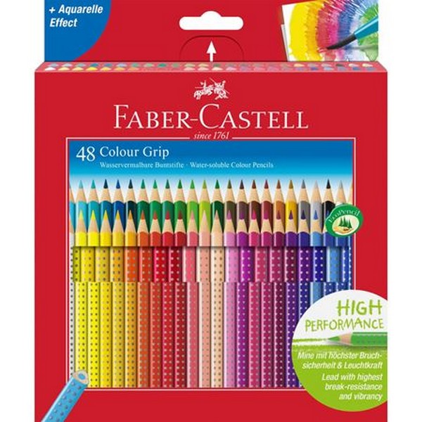 Faber-Castell FC BOJICE DRVENE 1/48 GRIP 112449