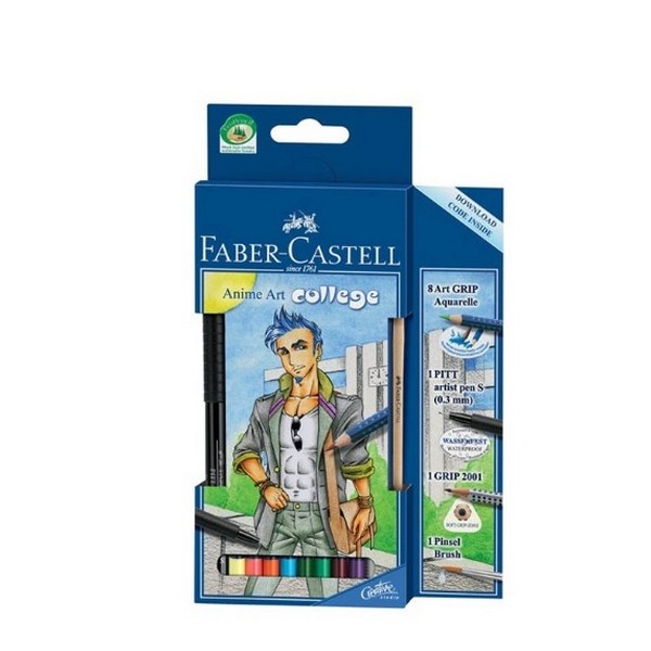 Faber-Castell FC BOJICE DRVENE 1/8 ART GRIP AQUARELLE