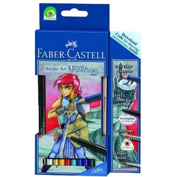 Faber-Castell FC BOJICE DRVENE 1/8 ART GRIP AQUARELLE