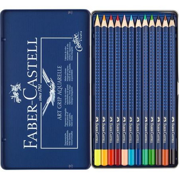 Faber-Castell FC BOJICE DRVENE ART GRIP AQUARELLE 1/12