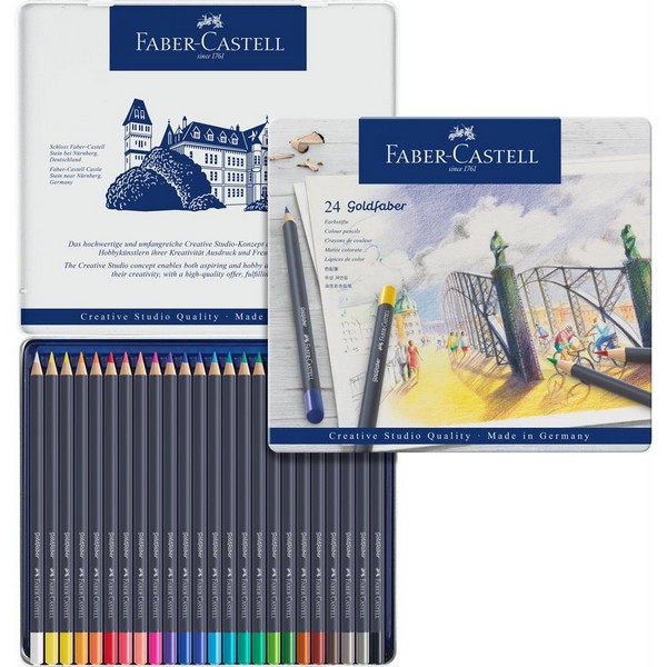 Faber-Castell FC BOJICE DRVENE GOLDFABER 1/24 114724