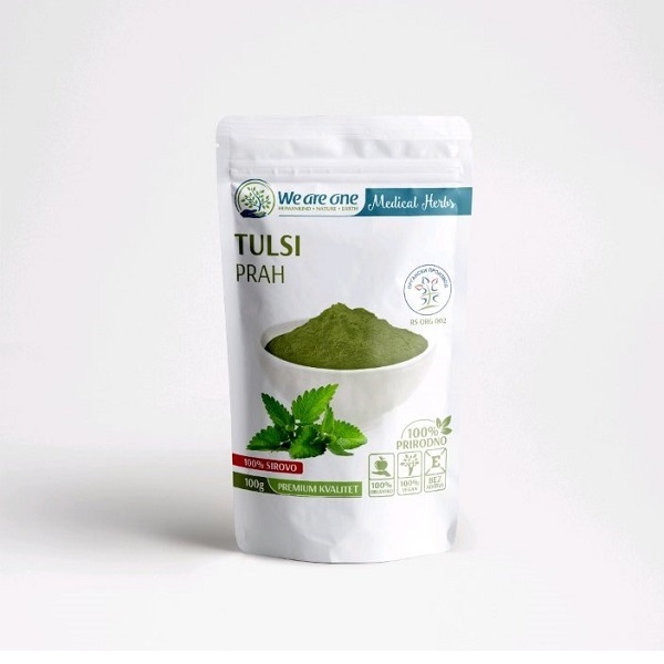 Tulsi prah organski 100g We are one