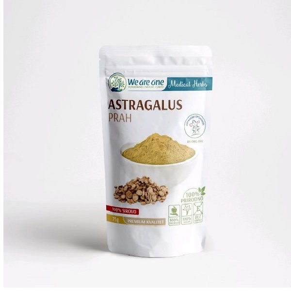 Astragalus u prahu organski 75g We are one