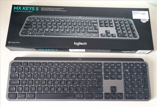 Bežična tastatura Logitech Wireless MX Keys S