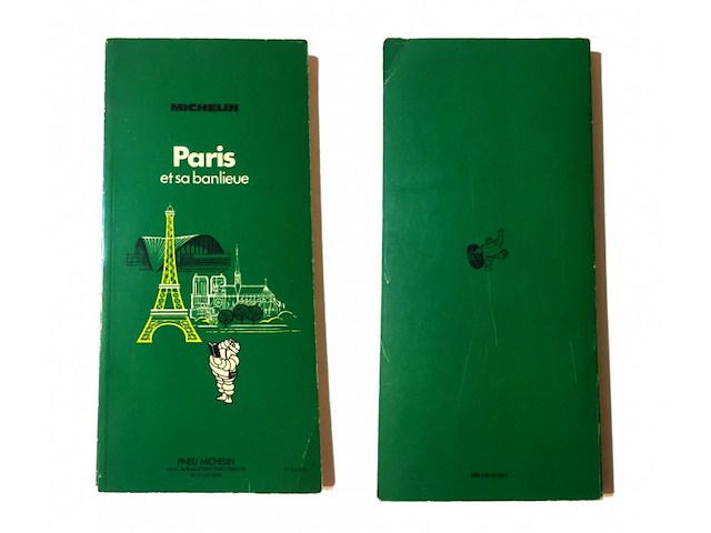 MICHELIN TURISTIČKI VODIČ - PARIS ET SA BONLIEUE - 1976