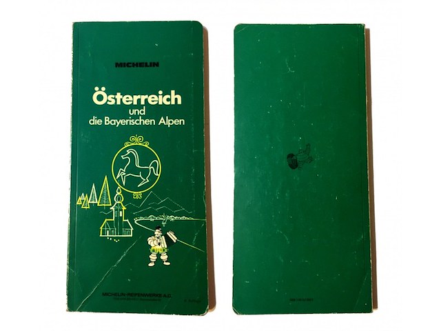 MICHELIN Tourist Guide - AUSTRIJA - OSTERREICH 1975.