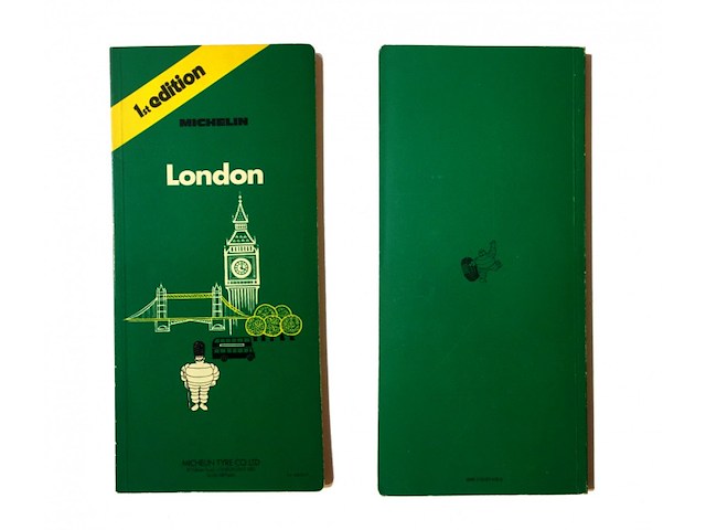 MICHELIN TURISTIČKI VODIČ Tourist Guide - LONDON - 1977