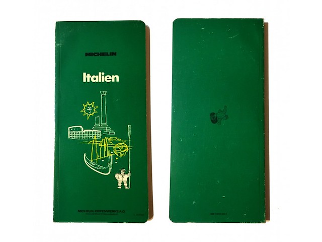 MICHELIN Tourist Guide - ITALIJA - ITALIEN - 1974.