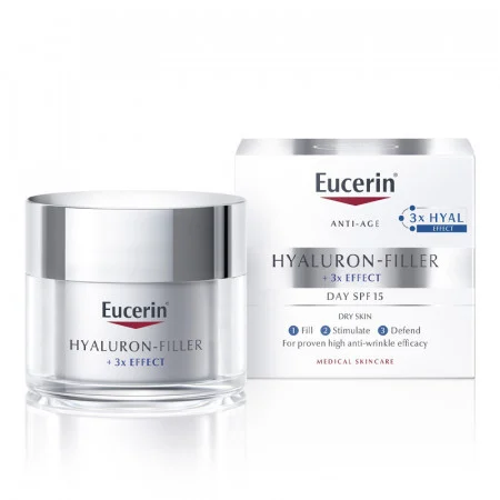 EUCERIN Hyaluron-Filler Dnevna krema za suvu kožu 50ml spf15