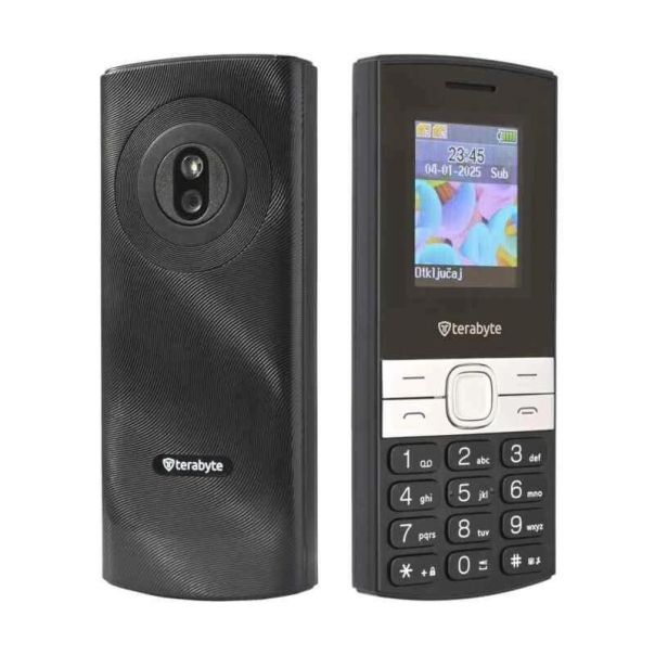 TERABYTE Mobilni telefon 1200, crna