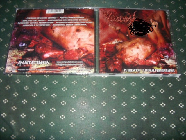 Vulvectomy – Putrescent Clitoral Fermentation CD Japan