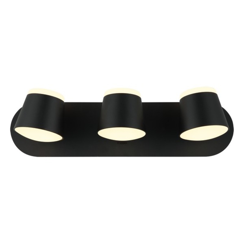 LED ZIDNA LAMPA F2076-24Z BK FORMA