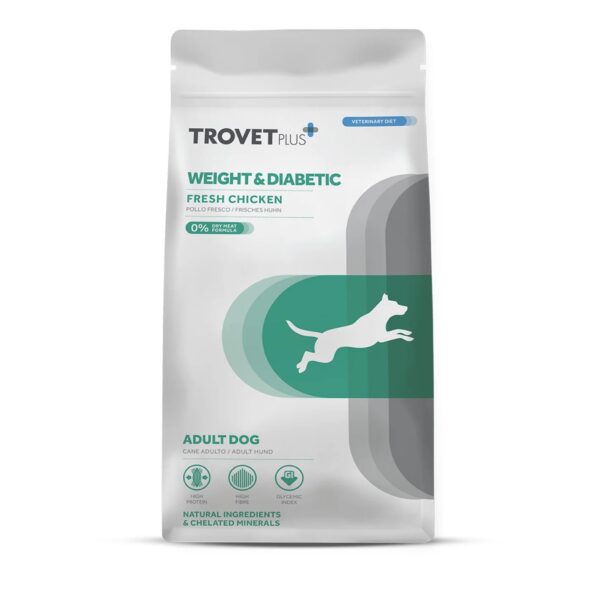 Trovet PLUS Weight Diabetic Dog – 10 kg