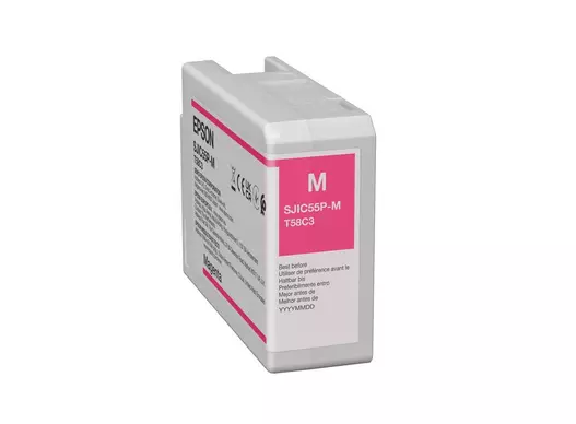 SJIC55(M): Ink cartridge for ColorWorks CW-D6500/D6000 (Magenta)