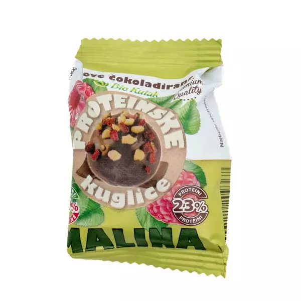 Proteinske kuglice malina 30g Bio Kutak