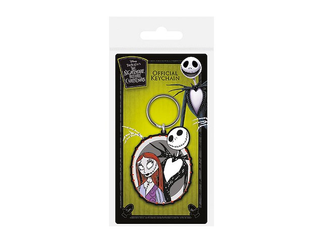 Privezak Nightmare Before Christmas - Jack &; Sally