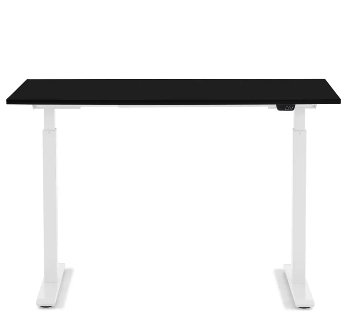 Radni sto Office Smart bela crna 120x70