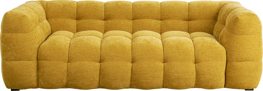 Sofa 3-Seater Salamanca Yellow 240cm