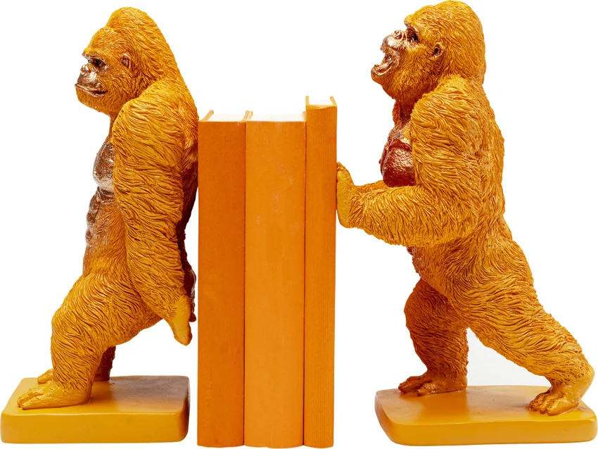 Držač za knjige Gorilla Orange (2/Set)
