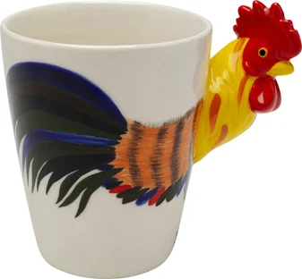 ŠOLJA FUNNY ANIMAL ROOSTER 12CM