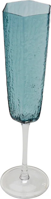 Čaša za šampanjac Cascata Blue
