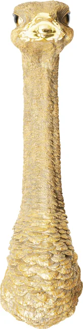 Ukrasna figura Ostrich Gold 19x72cm