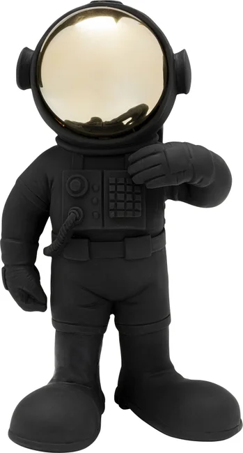 Ukrasna figura Welcome Astronaut crna 27cm