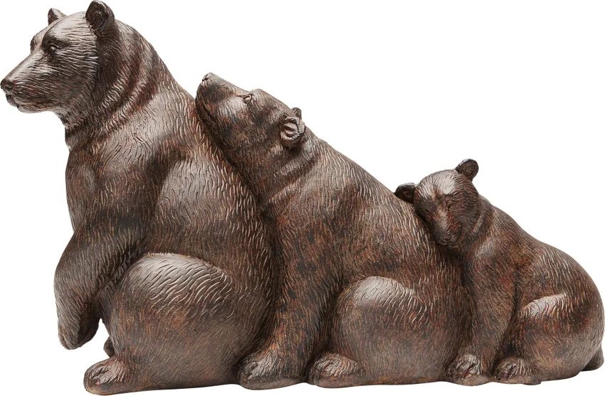 Ukrasna figura Relaxed Bear Family