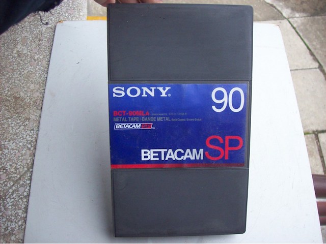 SONY 90 BETACAM SP kaseta