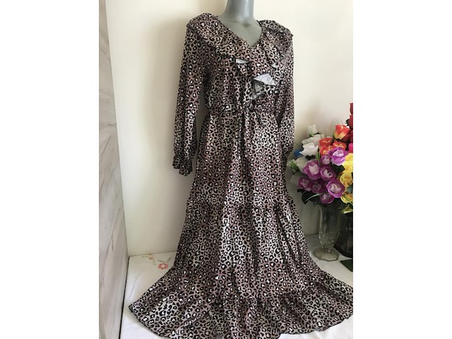 Nova leopard midi haljina M/L