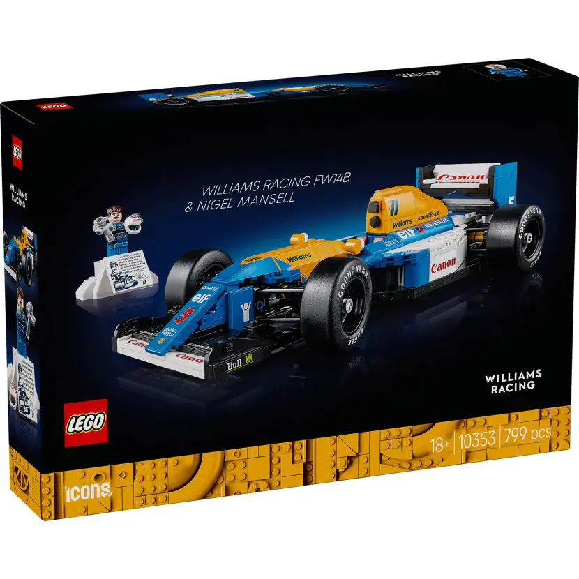 10353 Williams Racing FW14B i Najdžel Mensel