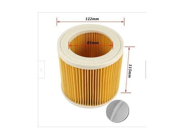 KARCHER filter za usisivače WD2/WD3/MV2/MV3