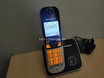 Dobar Panasonic bezicni telefon KxTg6811xb,Lcd.