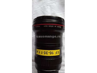 CANON zoom lens EF 1:28 16-35mm L II USM