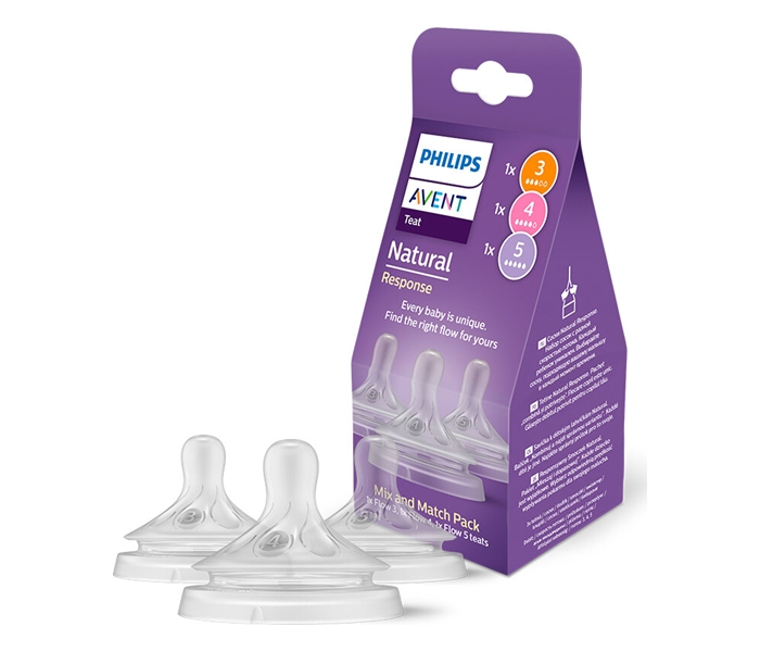 AVENT NATURAL SET CUCLI MULTI PROTOK ( 3,4,5 KAPI) 4890 - 3kom