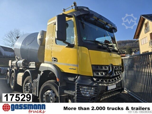 Fabrika za mešanje pokretnog betona
Mercedes-Benz Arocs 3246 B 8x4/4, Liebherr HTM 905 Mischer,