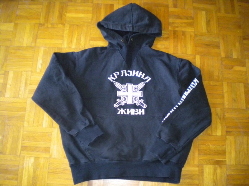 KRAJINA ZIVI, duks sa kapuljacom, size M