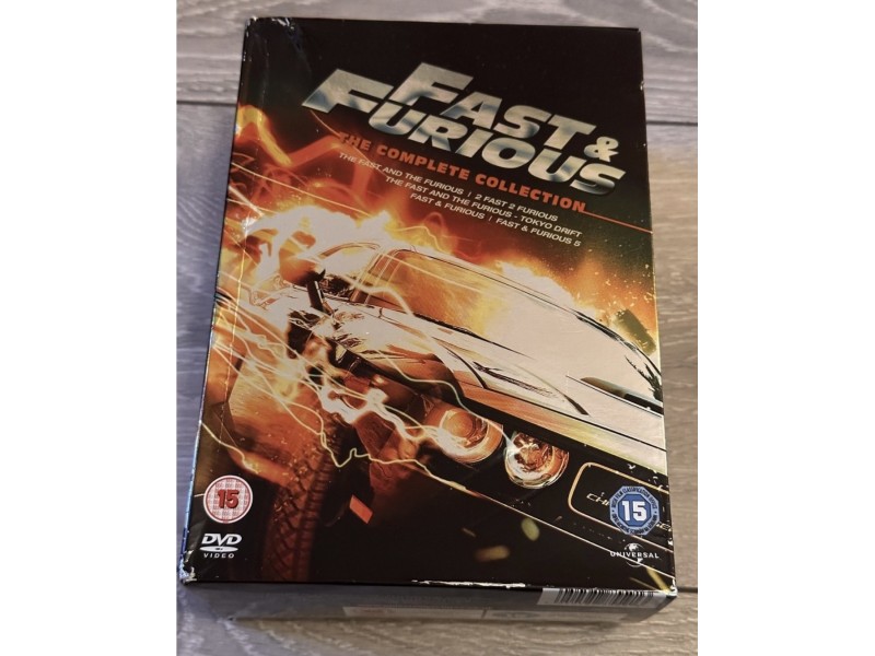 Fast Furious-The Complete Collection (5dvd)