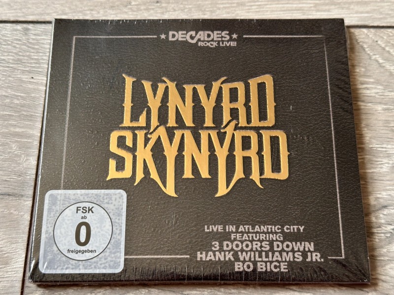 Lynyrd Skynyrd (cd + blu Ray) Novo!