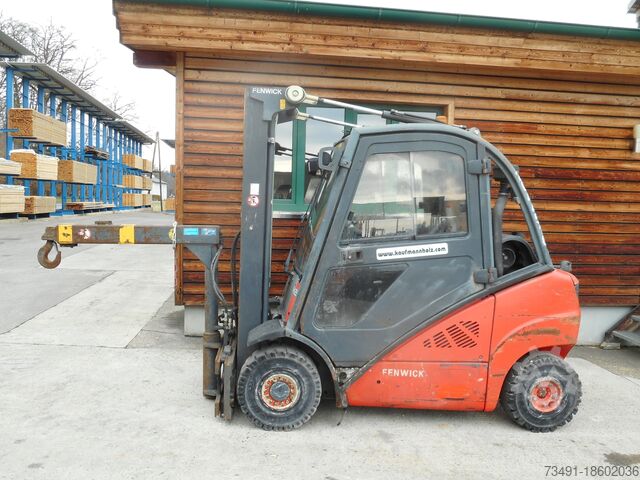 Viljuљkar
Linde H25T Triplex 5,3m mit hydr. Kranarm Kaup