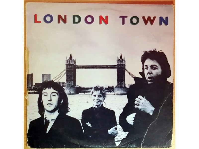 10 din SAMO!!! WINGS (Paul McCartney) - London Town, 3+